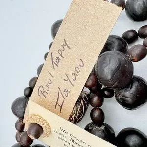 Artisan | Jewelry | Amazonian Handmade Seed Pod Beaded Necklace Tribal ...